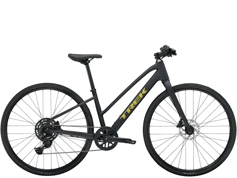 Trek FX 2 Hybrid Bike in Matte Trek Black