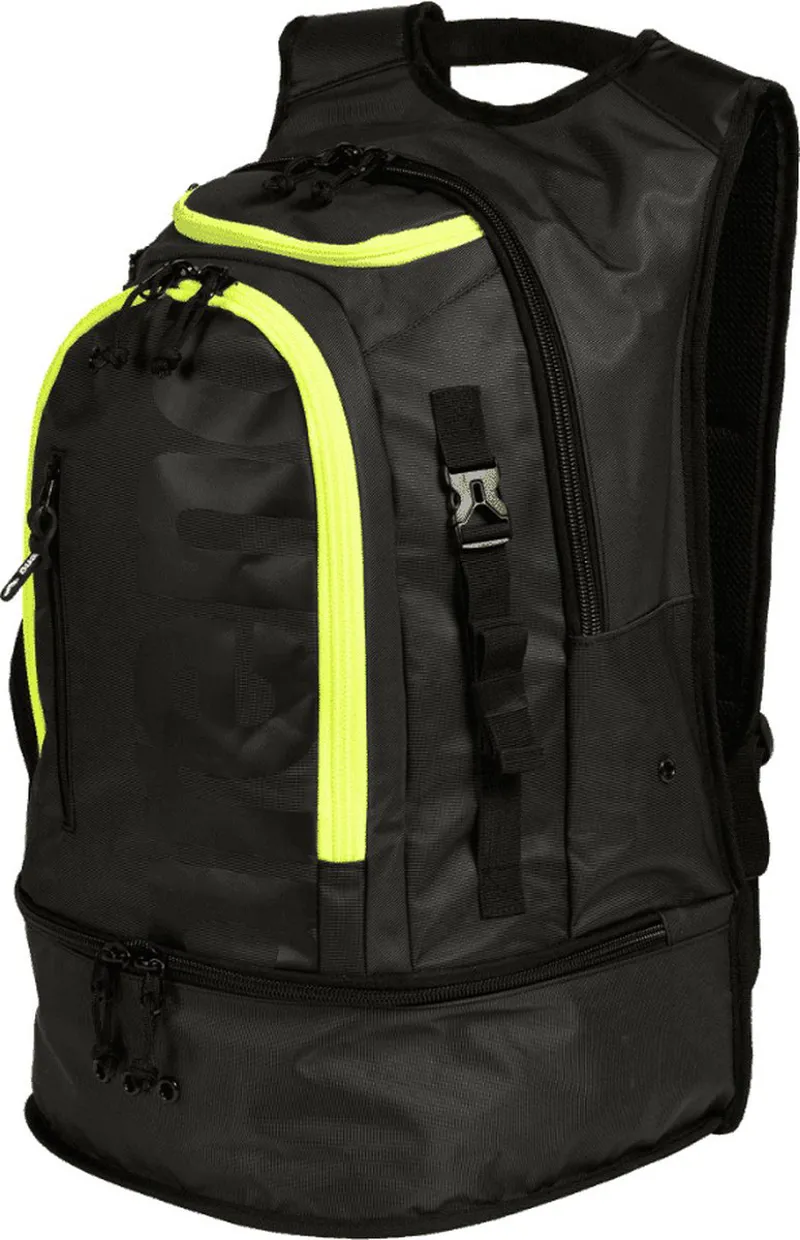 Arena Fastpack 3.0 Backpack Dark Smoke/Neon Yellow