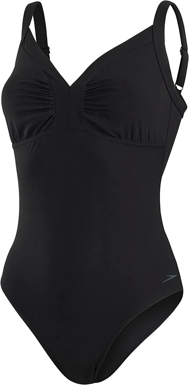 Speedo Women's Shaping AquaNite One Piece Swimsuit Black