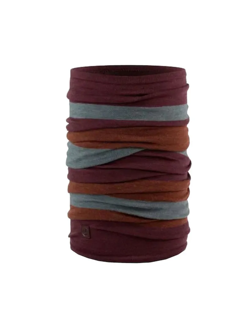 Buff Merino Move Multifunctional Neckwear Mahogany